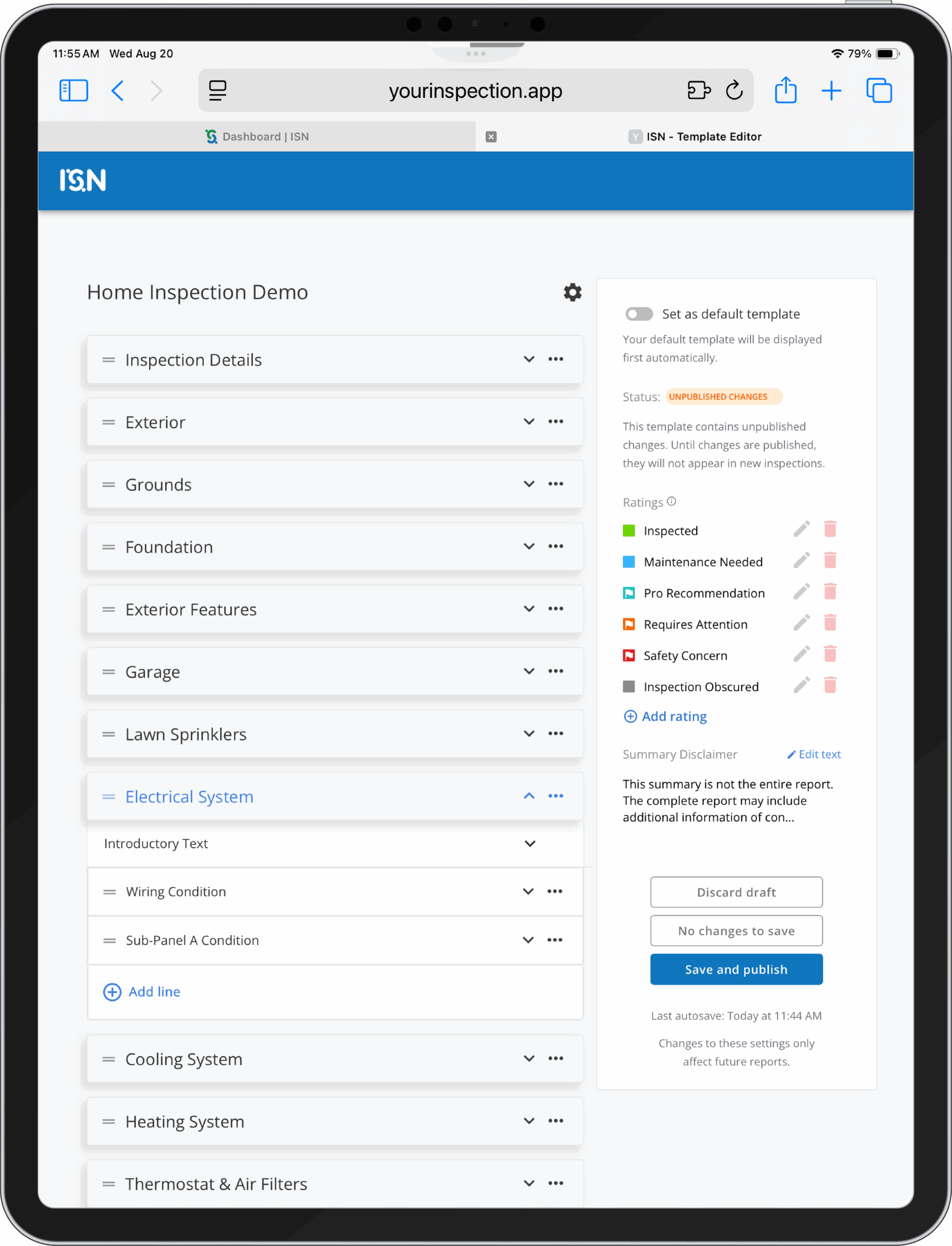 Home Inspection Report Writer - Inspection Support Network